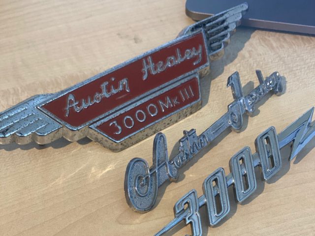 Austin Healey Badge Restoration - House of Logos, Sheffield